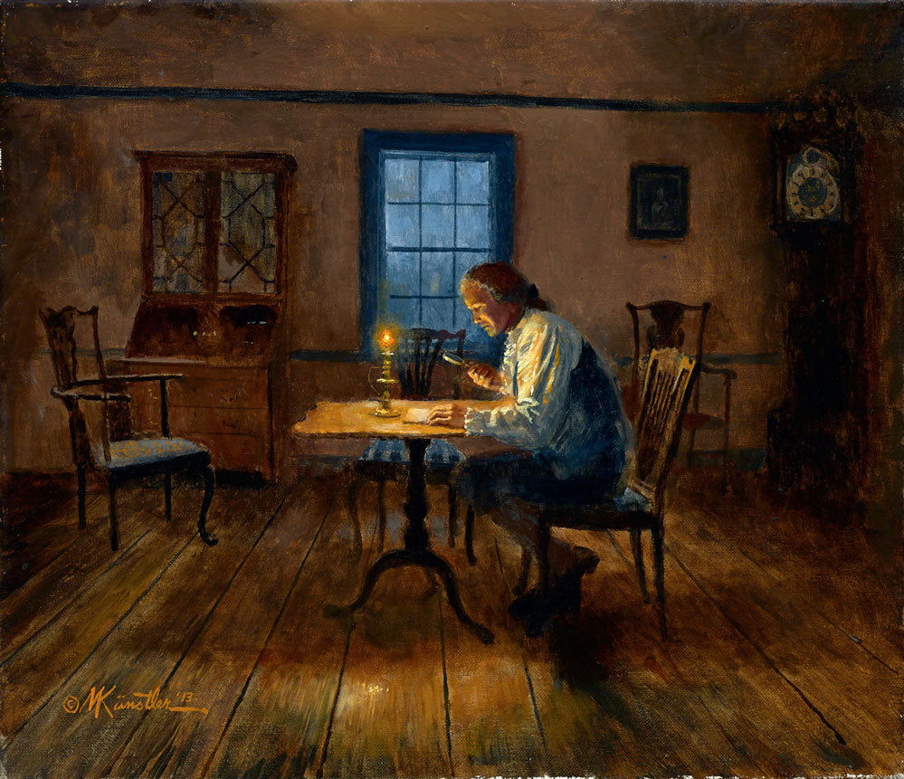 Culper Spy, The - by Mort Kunstler — Vladimir Arts USA Inc