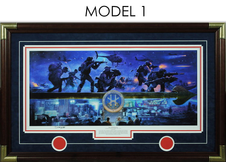 Custom Framing For The Unblinking Eye by Matt Hall — Vladimir Arts USA Inc