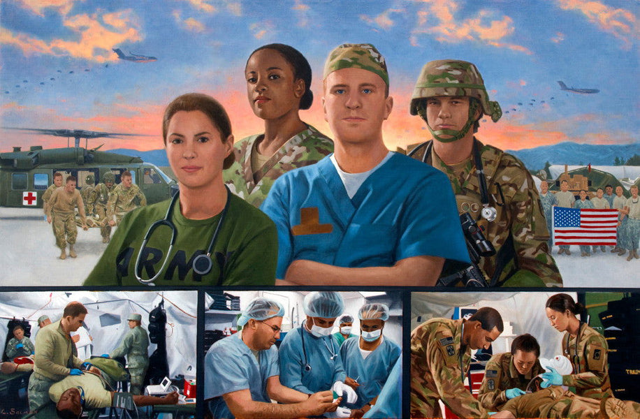 First Army Surgeons in Afghanistan by Larry Selman — Vladimir Arts USA Inc