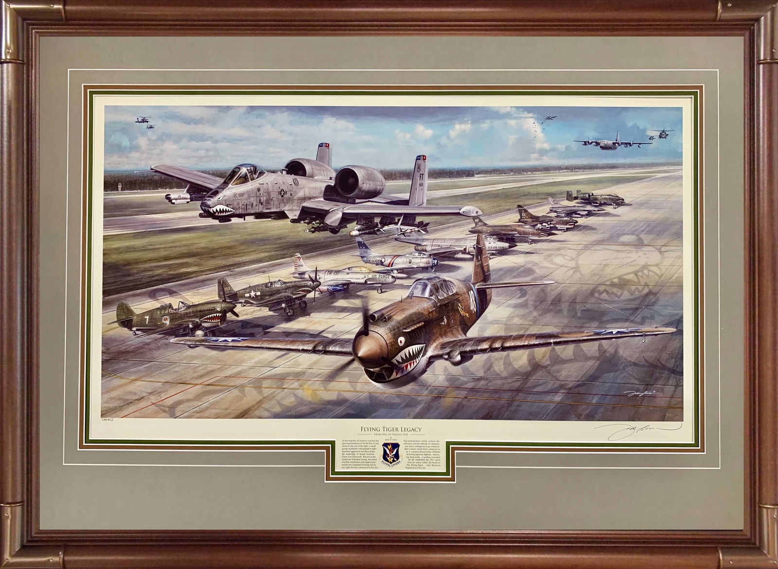 Flying Tiger Legacy by John Shaw - Limited Edition Print — Vladimir ...