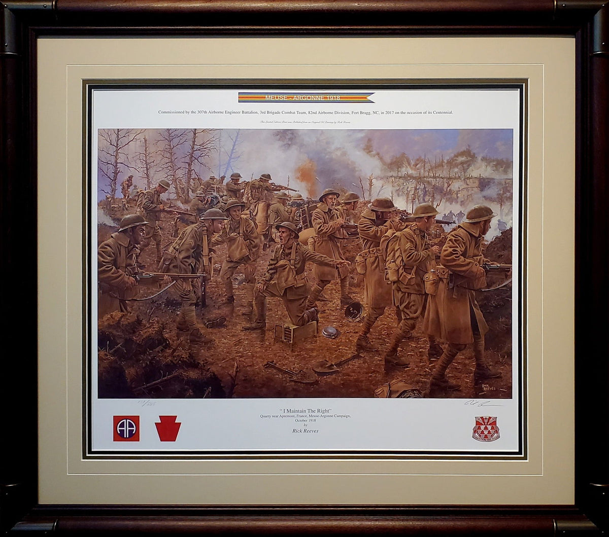 I Maintain the Right by Rick Reeves — Vladimir Arts USA Inc