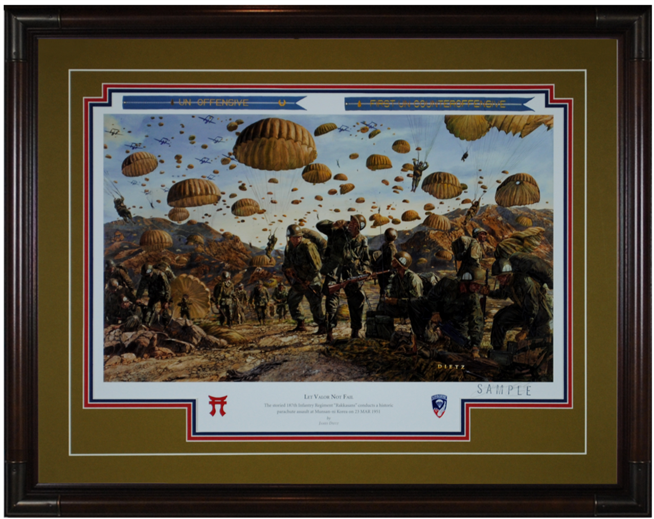 Let Valor Not Fail by James Dietz - Limited Edition Print — Vladimir ...