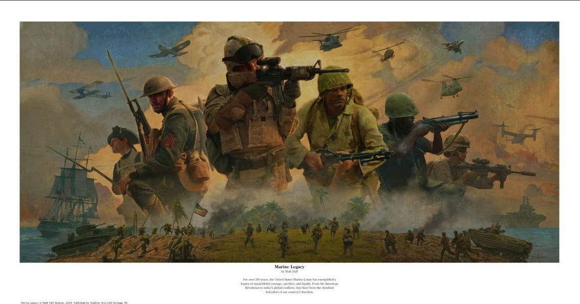 Military Prints - Limited Edition Lithographs and Giclées — Vladimir ...