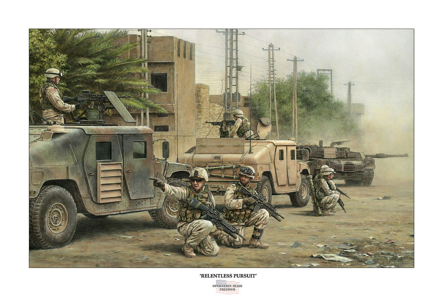 Relentless Pursuit by Jody Harmon - Limited Edition Print — Vladimir ...
