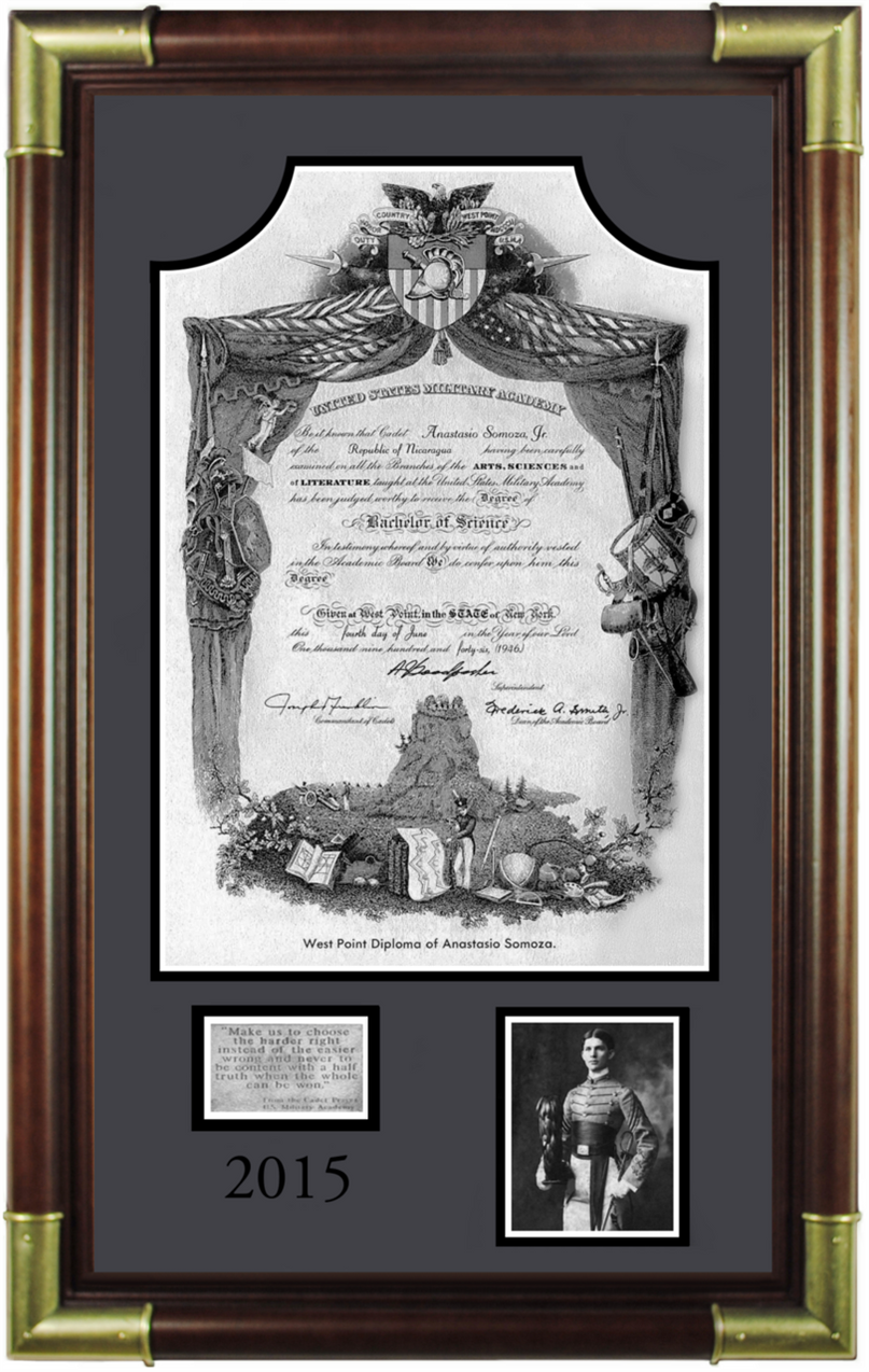 West Point Diploma Framing — Vladimir Arts USA Inc